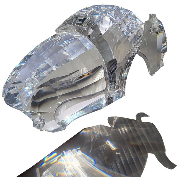 Swarovski | Accents | Large 6 Swarovski Crystal 2032004 The Buffalo ...